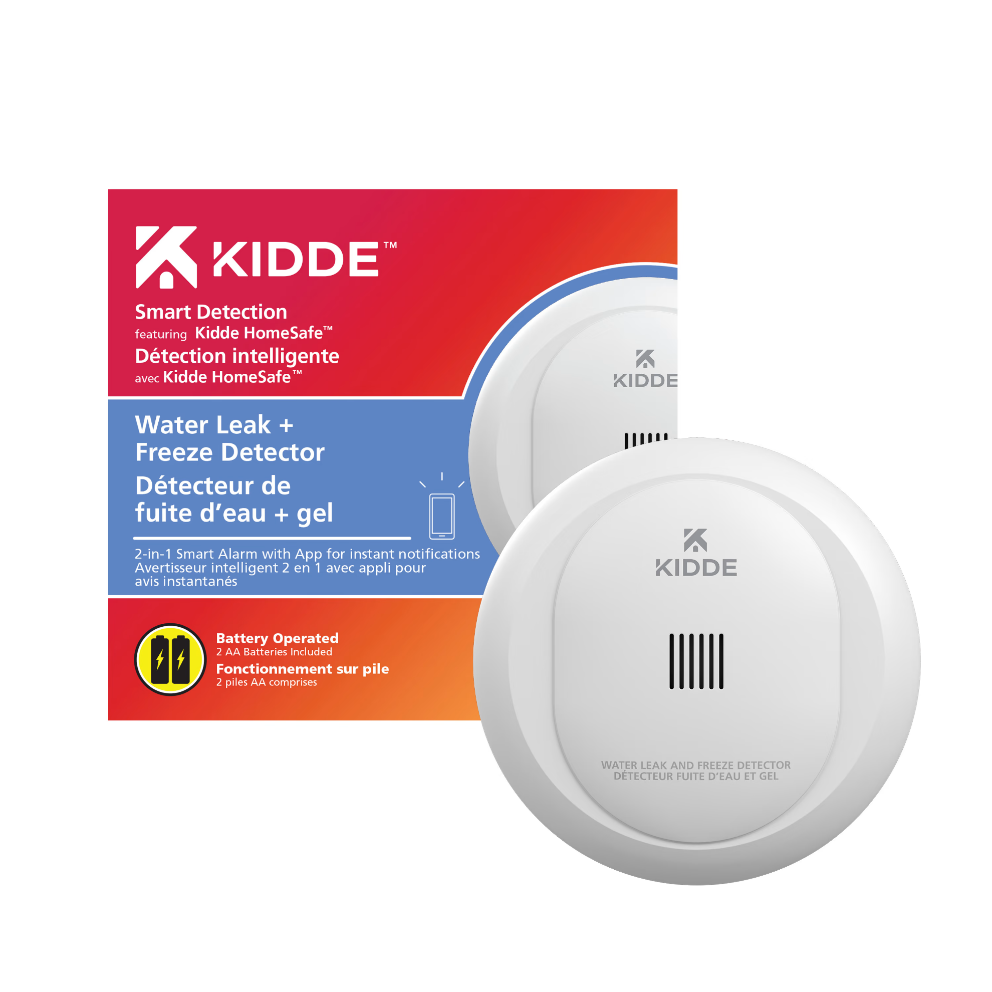 Water Leak + Freeze Detector | Shop Kidde Canada